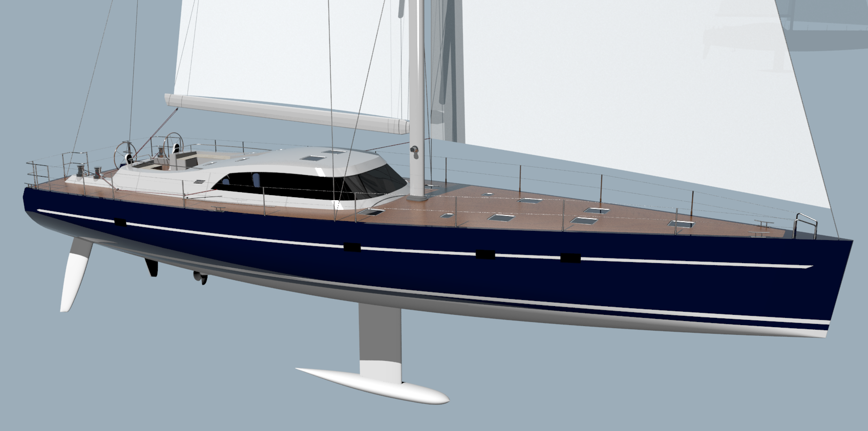VK65 Aluminum Performance Sailing Yacht - Advanced design Superior ...