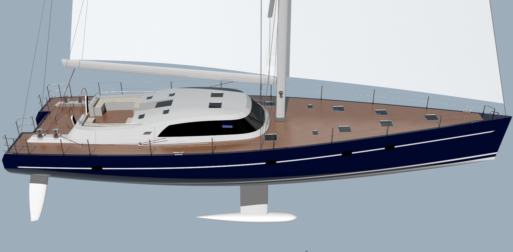 VK65 Aluminum Performance Sailing Yacht - Advanced design Superior ...