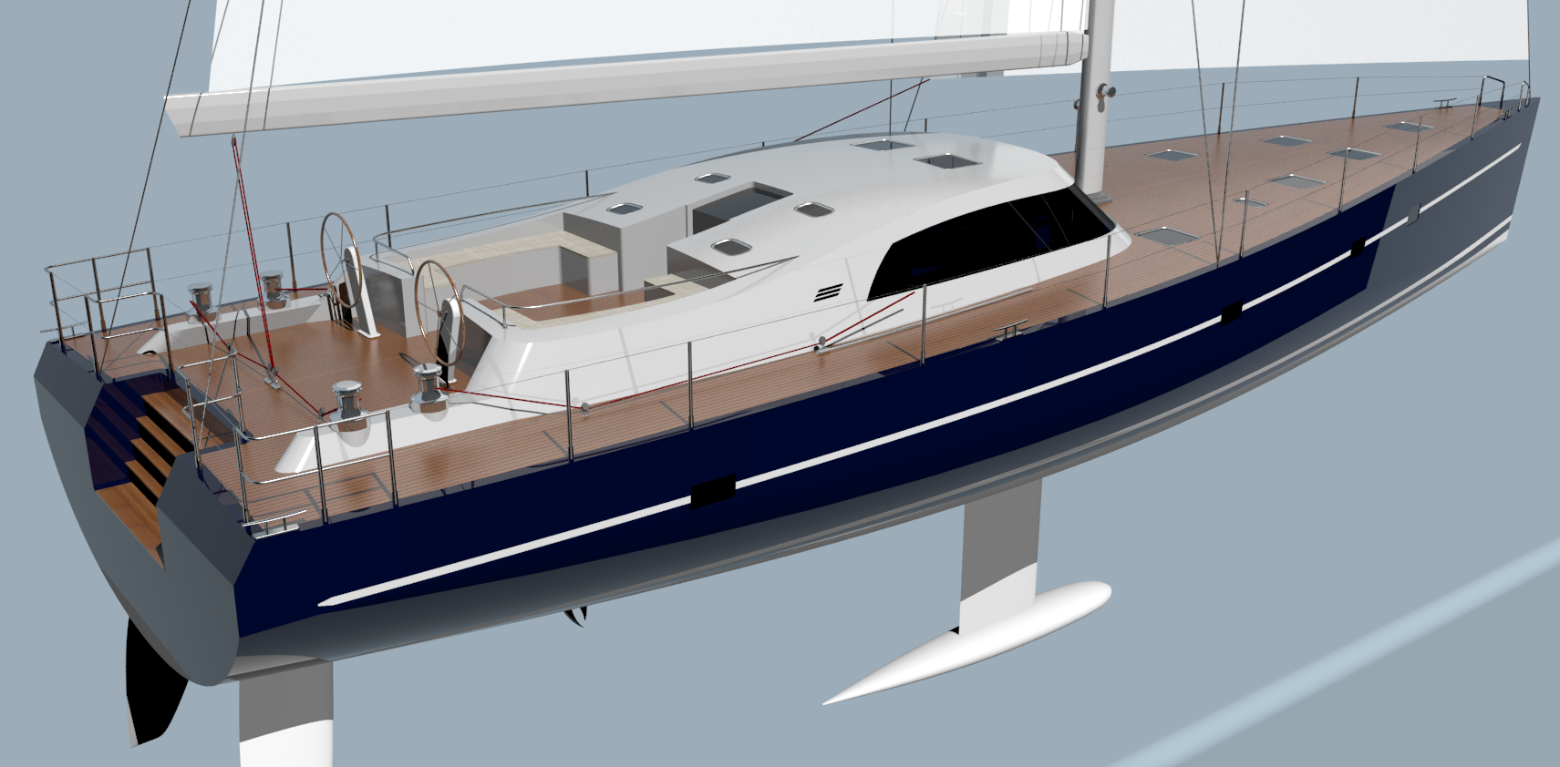 VK65 Aluminum Performance Sailing Yacht - Advanced design Superior ...