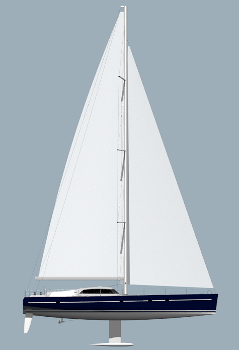 VK65 Aluminum Performance Sailing Yacht - Advanced design Superior ...