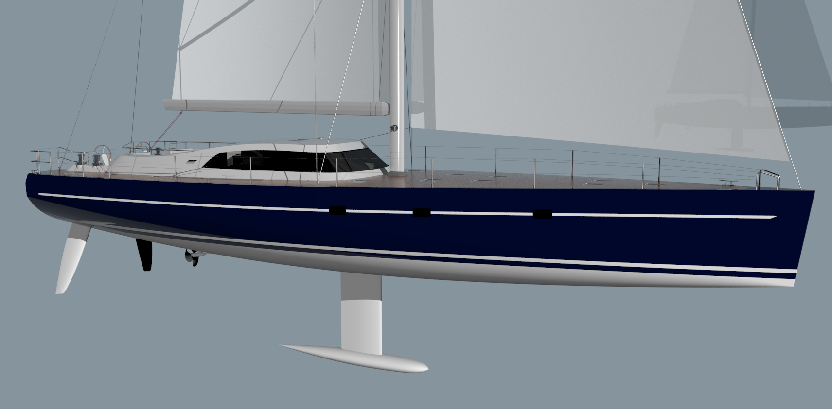 VK80 Aluminum Performance Sailing Yacht - Advanced design Superior ...