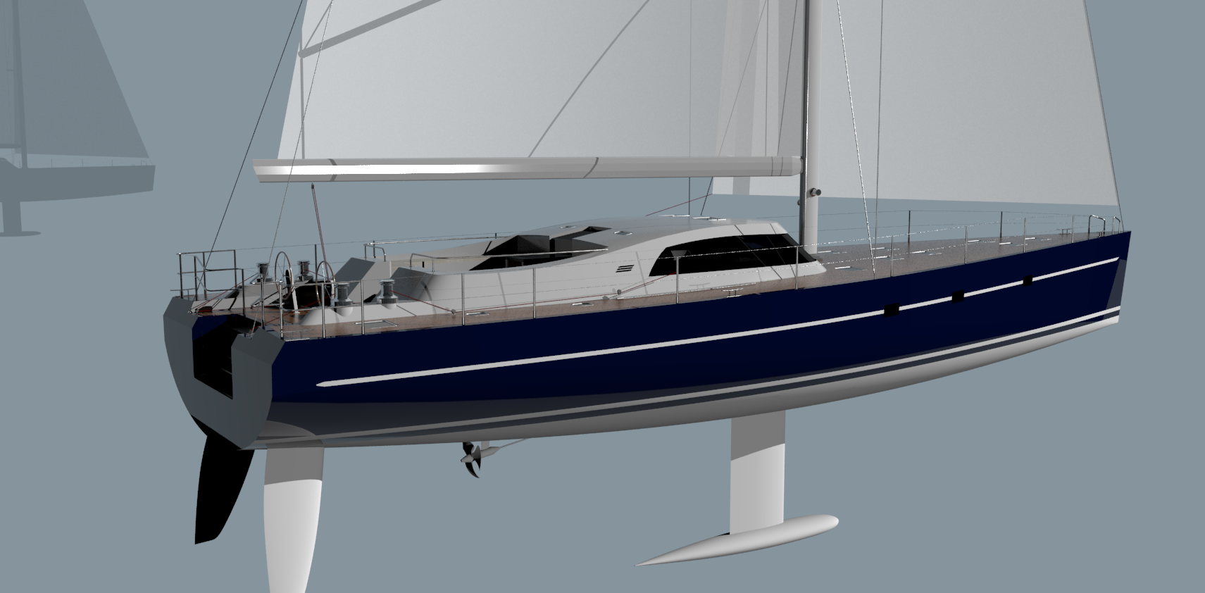 VK80 Aluminum Performance Sailing Yacht - Advanced design Superior ...
